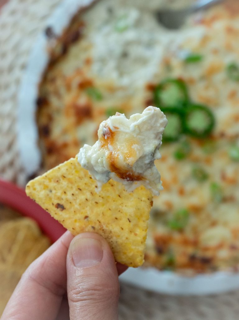 Jalapeno Cheesy Chicken Dip Recipe - Eat 2 Gather