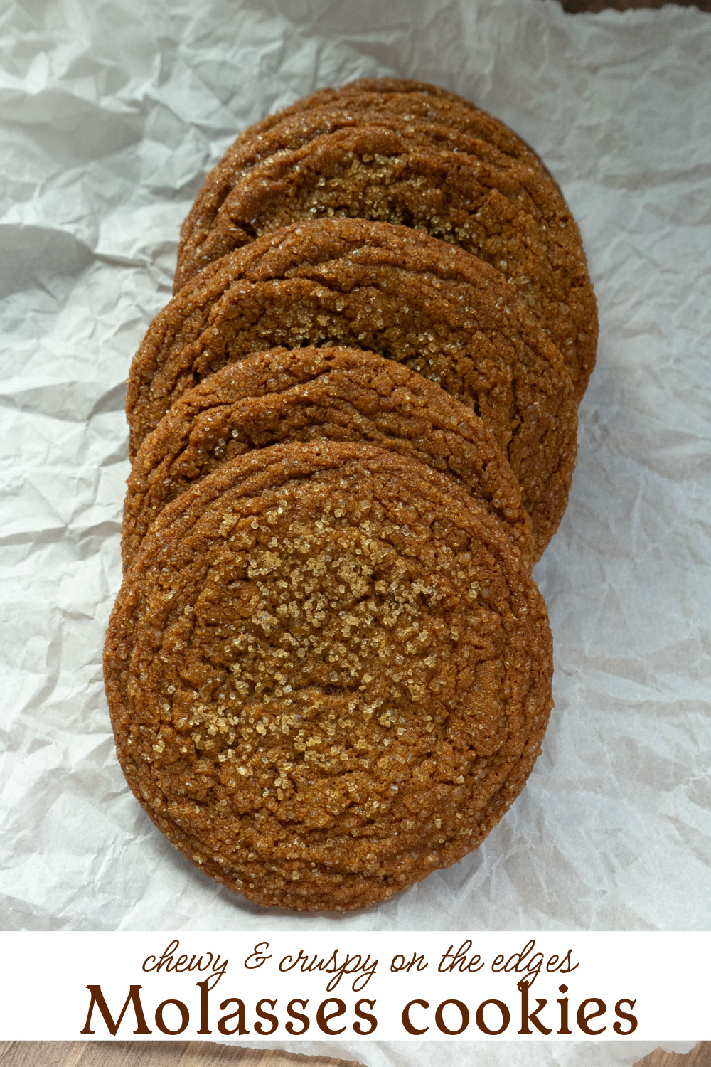Molasses Cookies - Eat 2 Gather